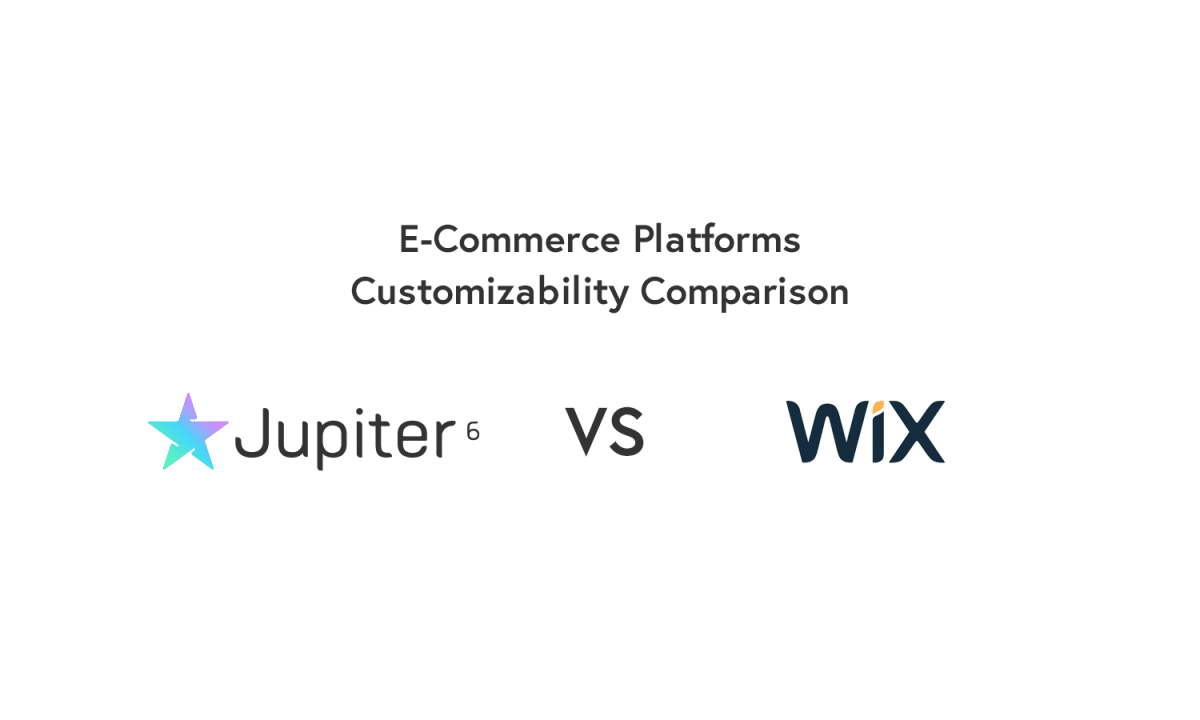 How Jupiter Shop Customizer and Wix Compare in Shop Customizability ...
