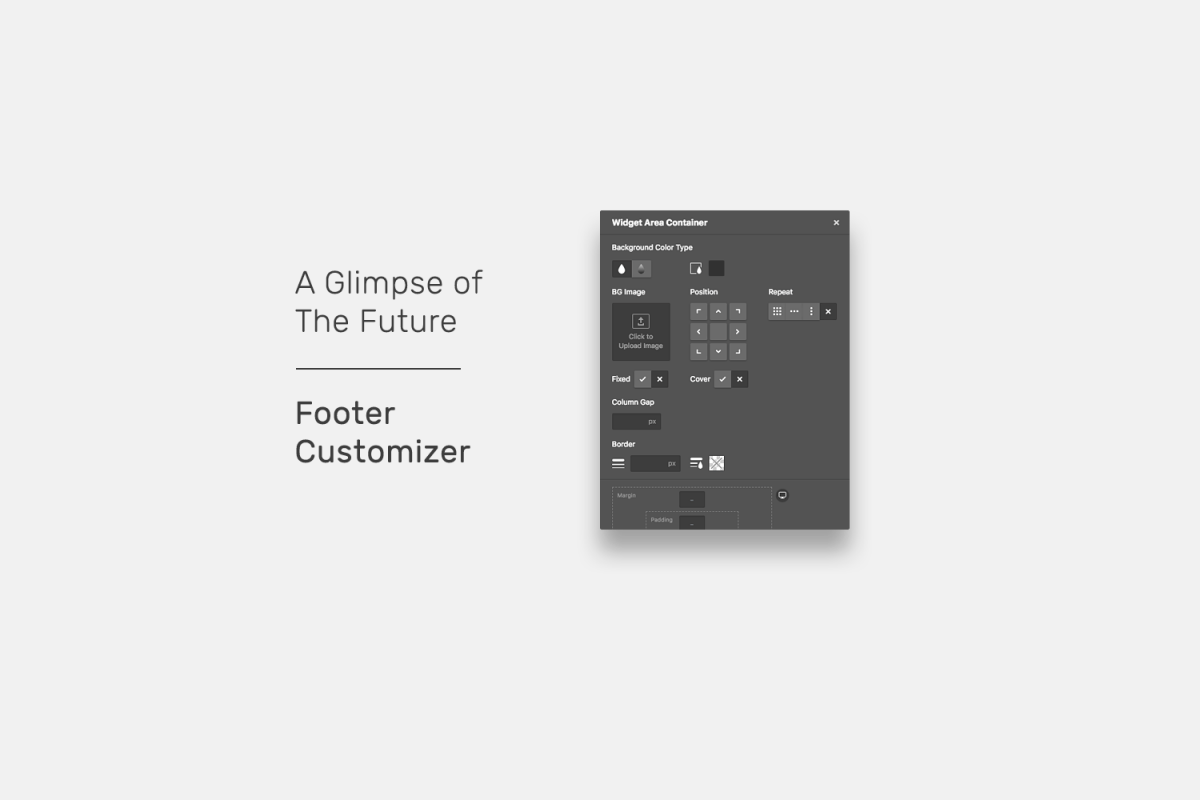A Glimpse of the Future: More Website Footer Customization Features Are ...