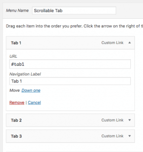 Create a scrollable tab like the WebFlow website using Jupiter X - Artbees
