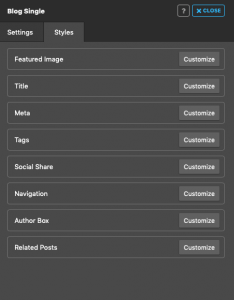 How to Customize your Blog with the Blog Customizer in Jupiter X - Artbees