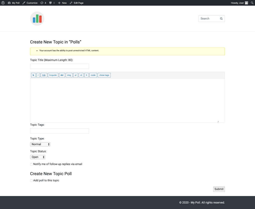 How to Create a Community Poll Website with Jupiter X - Part 1 - Artbees