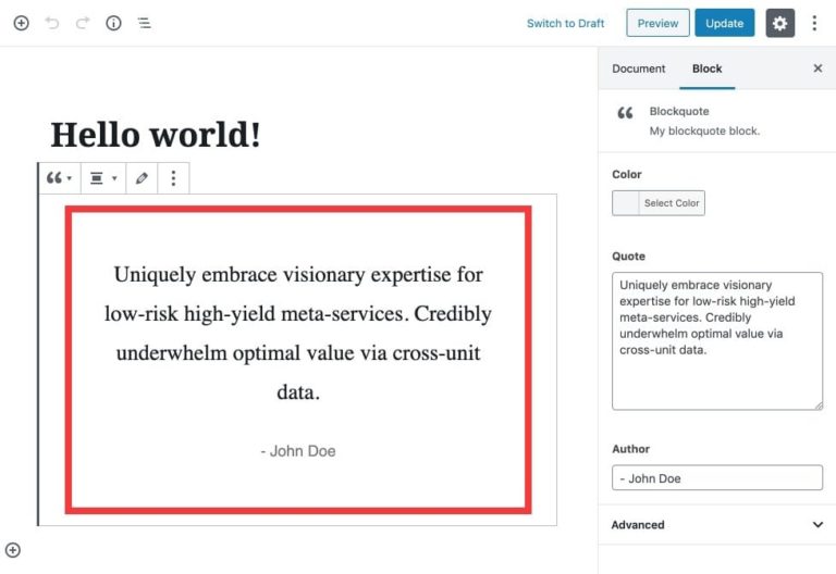 How to Create a Custom Gutenberg Block Using the ACF Plugin - Artbees