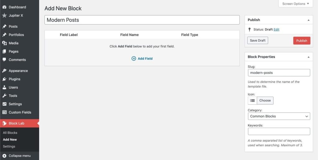 How to Create a Custom Gutenberg Block with the Block Lab Plugin - Artbees