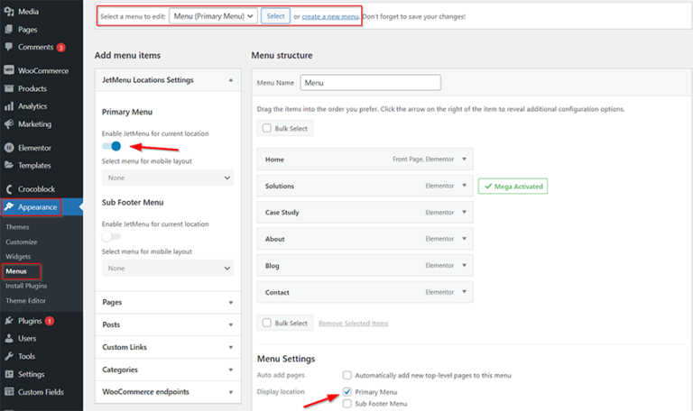 How to Create a Vertical Menu in Jupiter X - Artbees